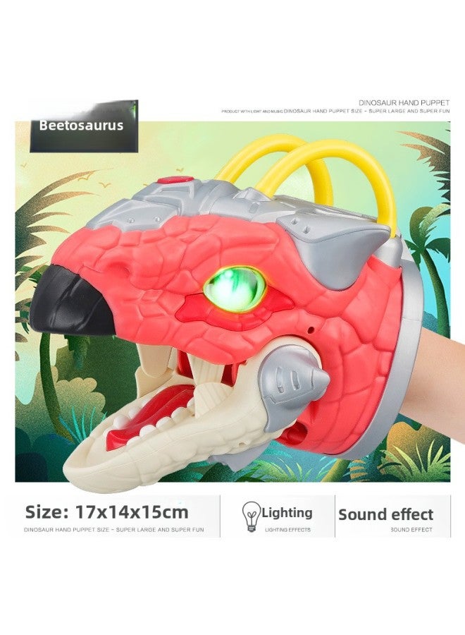 Generic Acousto-optic Dinosaur Hand Doll Children's Toy Large ...