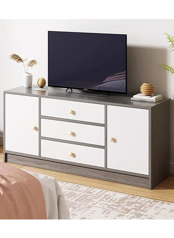 GoldenLike TV Table,TV Cabinet,TV Stand with Storage and Drawers,Living ...