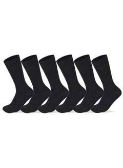 SAM SOCKS Sam socks set of 6 Classic Plain sock Men Black | Best Price ...