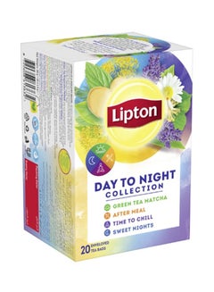 Lipton Herbal Infusions Day To Night Collection 20 Tea Bags 30grams ...