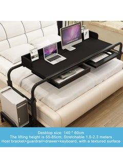Generic Overbed Desk Rolling Laptop Stand Over Bed Desk Mobile Overbed ...