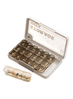 Generic Pill Organizer, Portable Travel Pill Box 7 Day, Independent ...