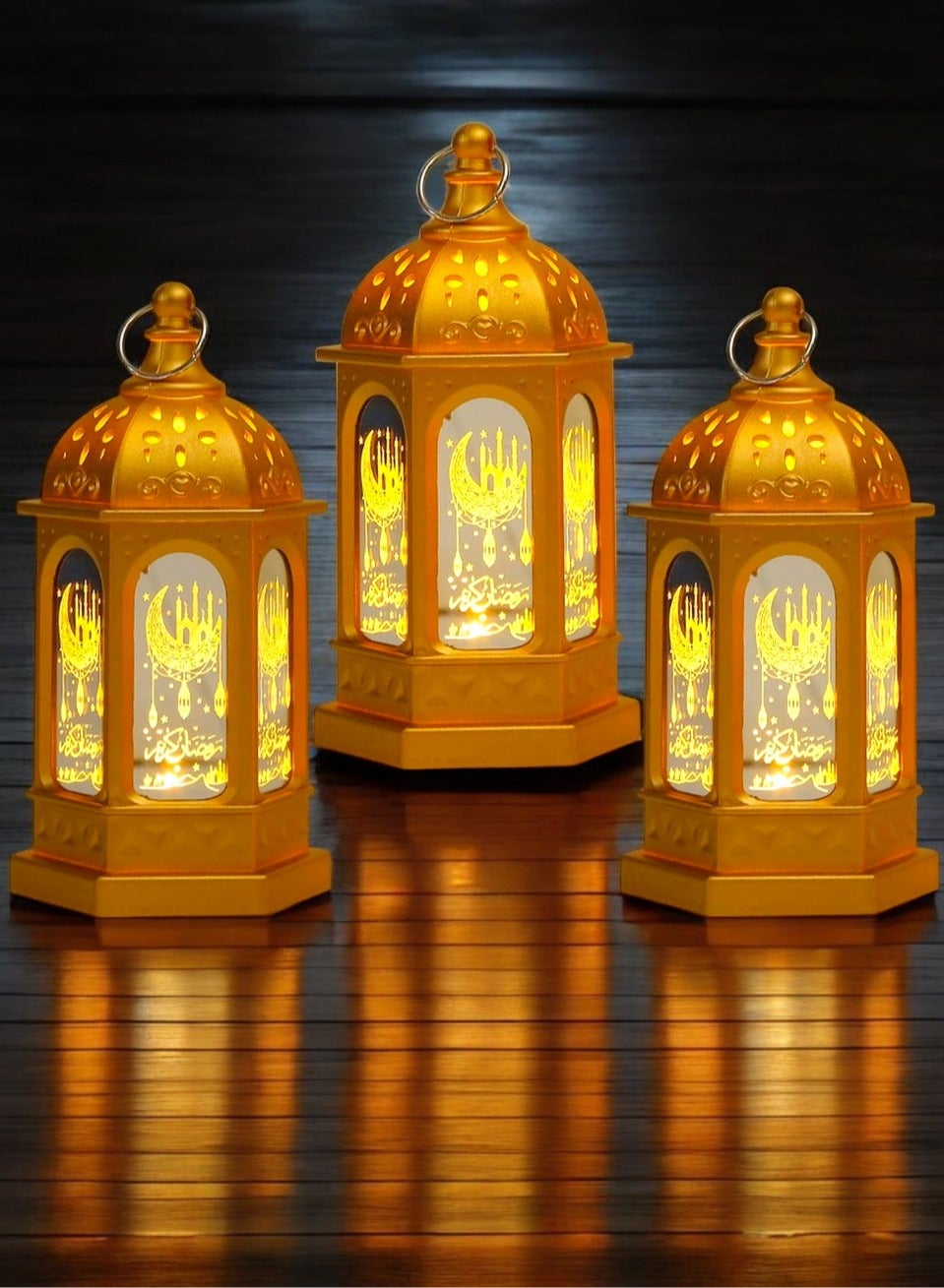 Toy Box 3pcs Luminous Ramadan Decoration LED Light Ramadan Mubarak ...