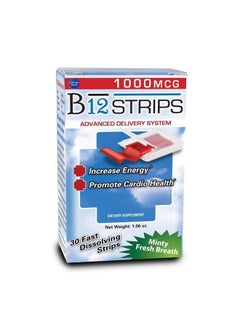 Essential Source Vitamin B12 Strips Energy Supplement With 1000 Mcg Of ...
