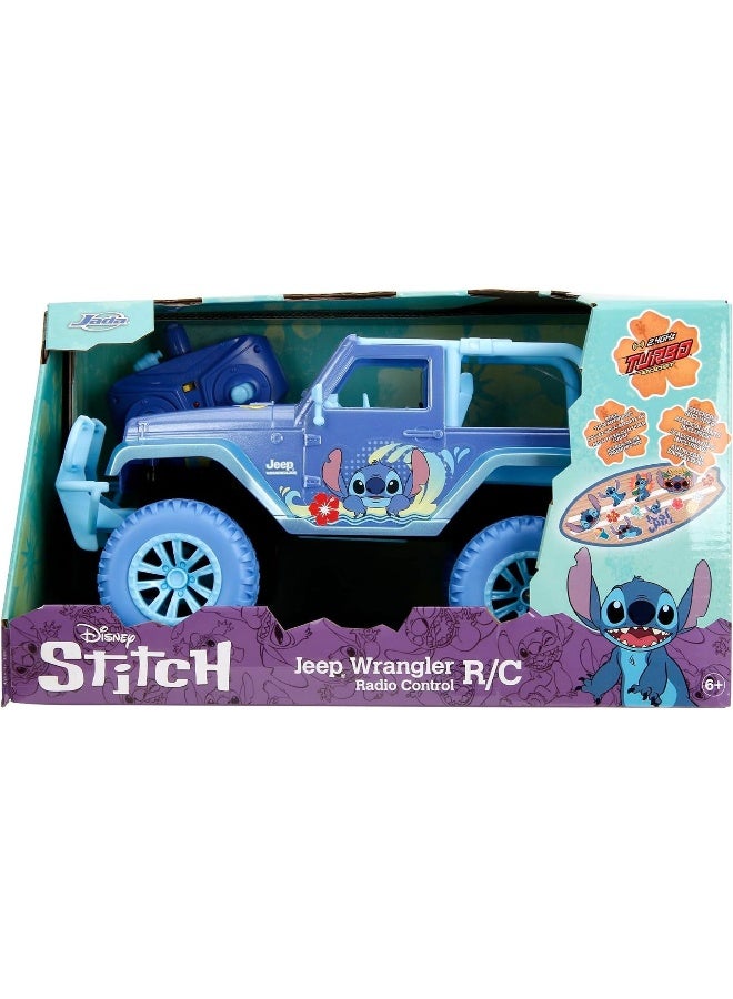 JADA Jada Disney Stitch Jeep Wrangler 2.4 GHz RC Car (1:16) | Best ...