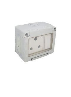 Generic Outdoor Waterproof Weatherproof Switch Socket IP55 Grey (SINGLE ...
