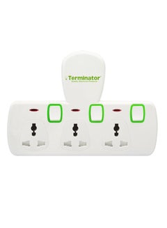 Terminator Terminator 3 Way Universal T-Socket Multi Adaptor With ...