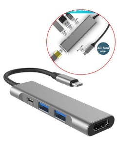 Generic 4-in-1 USB-C hub High-speed HD Mini 4-port USB 3.0 hub /2.0 hub ...