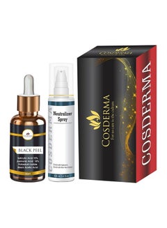 Cosmoderm Black Peel 130 Ml For Pimple / Acne Scars Spots & Tan UAE ...
