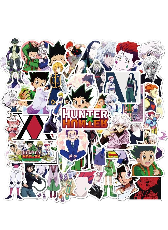 50-Piece Anime Hunter X Hunter Cartoon Waterproof Sticker Set | Best ...