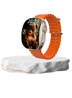 W&O Smart Watch X10 Ultra 3 Curved Glass With Silicone Strap and ...