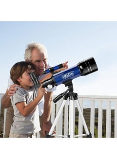 Emarth Telescope, 70MM Aperture Kids Telescope with 2 Eyepieces, 360MM ...
