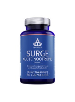 Thrivous Surge - 100Mg Caffeine Pills With 200Mg L-Theanine And Ginseng ...