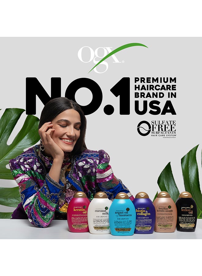 Buy Ogx Ogx, Renewing+ Argan Oil Of Morocco Shampoo Blue Online | 15 ...