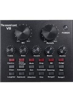 Generic V8 Multifunctional Live Sound Card USB Audio Interface ...