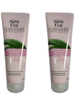 Aloe Eva 2-Piece set Hair Oil Replacement With Aloe Vera & Silk ...