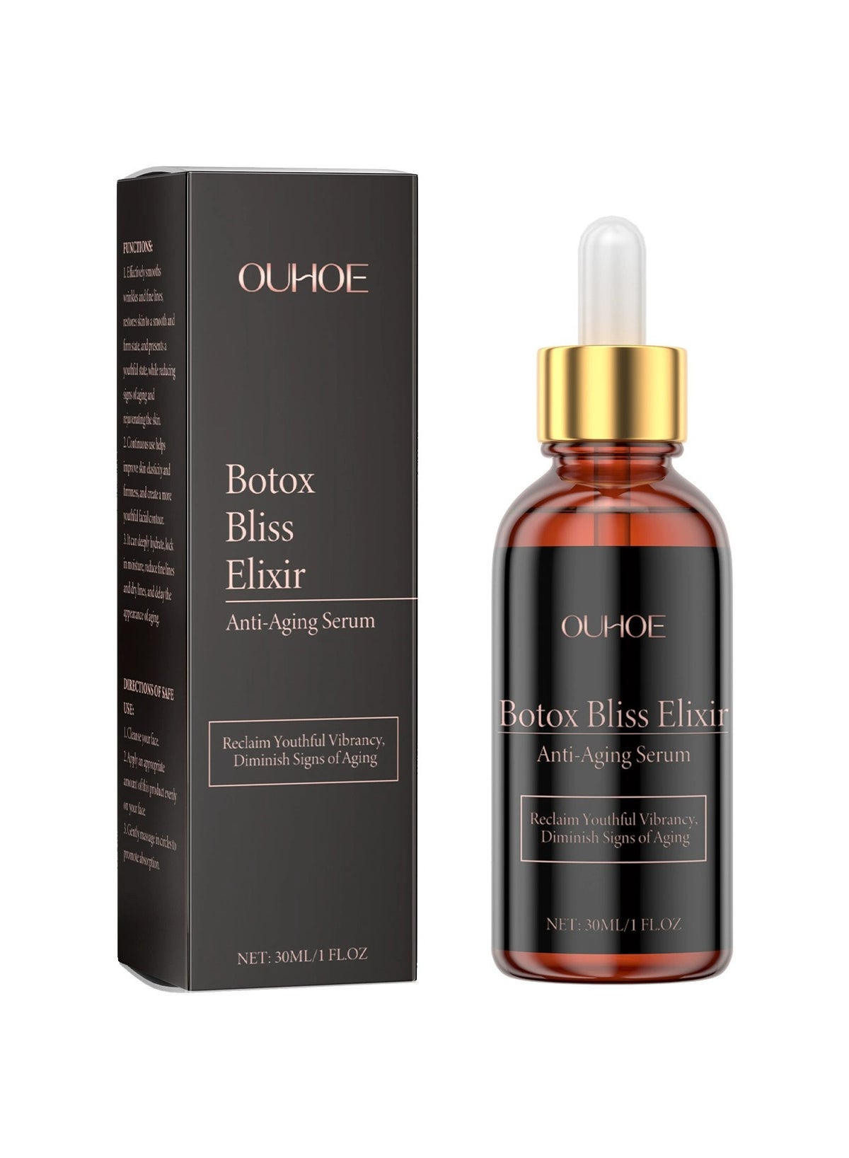 OUHOE Botox Bliss Elixir Anti-Aging Serum,Anti Wrinkle Serum, Serum For ...