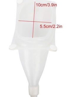 Generic Urinals Collector with 2 Urine Catheter Bags, Portable Silicone ...