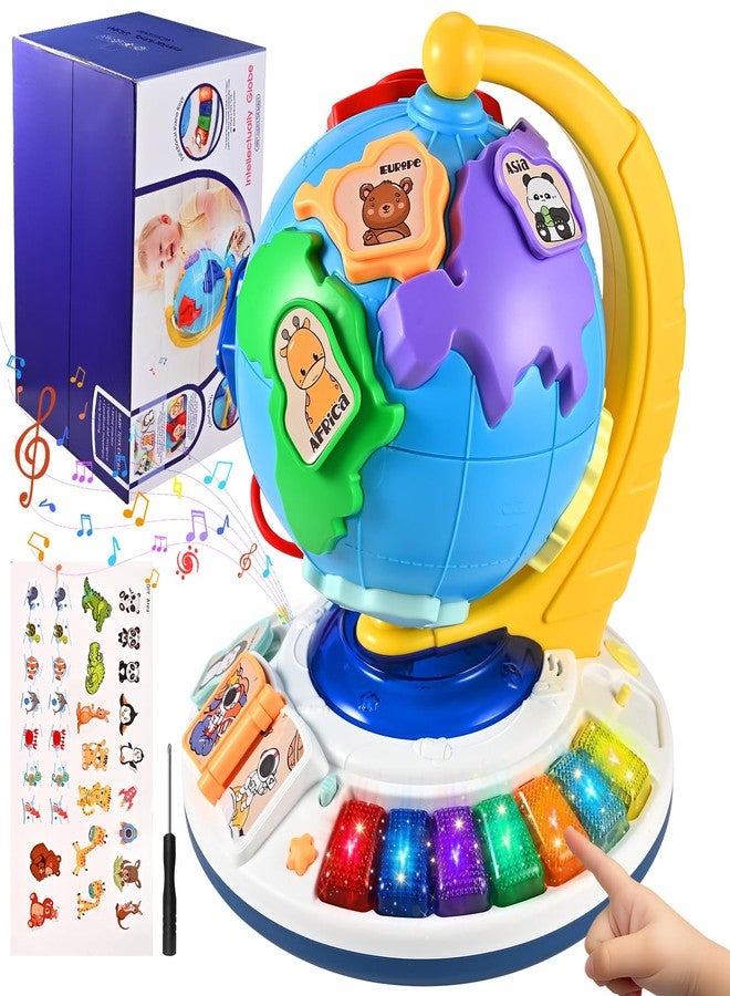 GOLDGE 5-in-1 Interactive Light-Up Globe for Kids - World Globe with ...