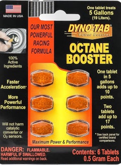 Dyno-Tab Dyno-tab – Octane Booster 45456: Increase Octane, Enhance ...