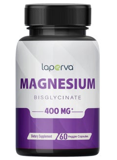 Laperva Magnesium Bisglycinate, 400 mg, 60 Veggie Capsules | Best Price ...