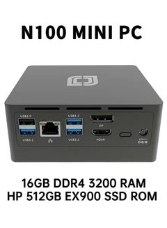 jumper Mini Pc,Intel 12th Gen Alder Lake-N100 Windows 11 (4C/4T, Up to ...