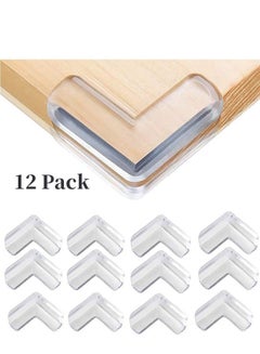 Generic 12 Pack Table Corner Protectors for Baby Clear Furniture Corner ...