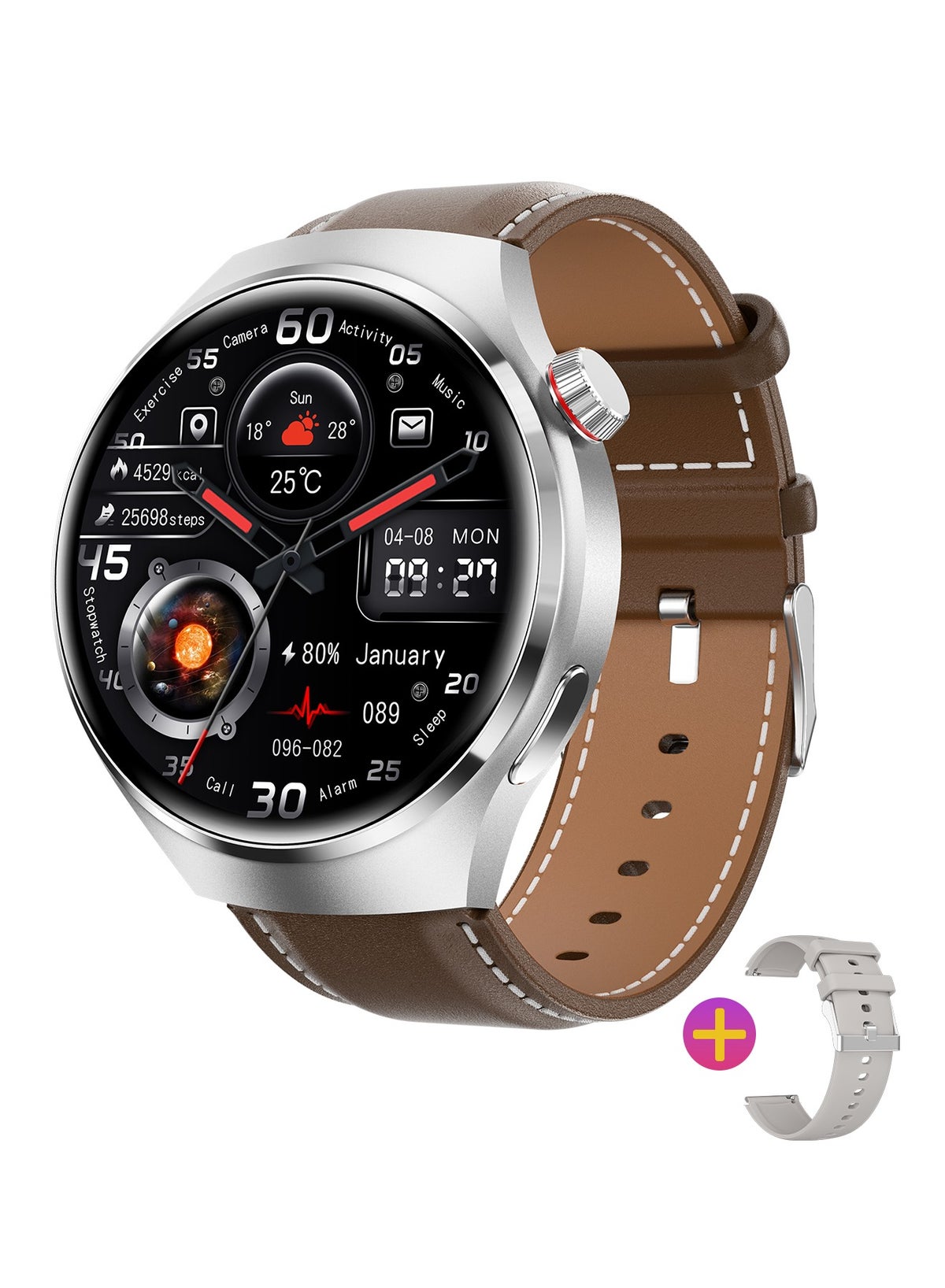 تسوق DOSCHER وSmart Watch 300mAh 1.53'' Smart Watches for Men ...