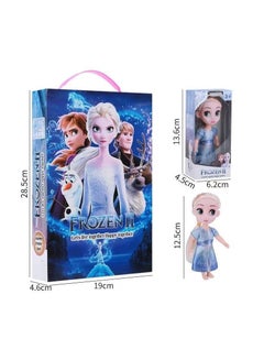 Gasin Princess Elsa And Anna Frozen Doll Se For Girls-safety Material KSA | Riyadh, Jeddah