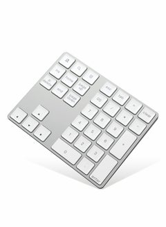 Excefore Bluetooth Number Pad, Rechargeable Wireless Numeric Keypad ...
