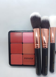 Ministar Ultra HD Palette Blusher And Contour Powder 60g - 12 Colors ...