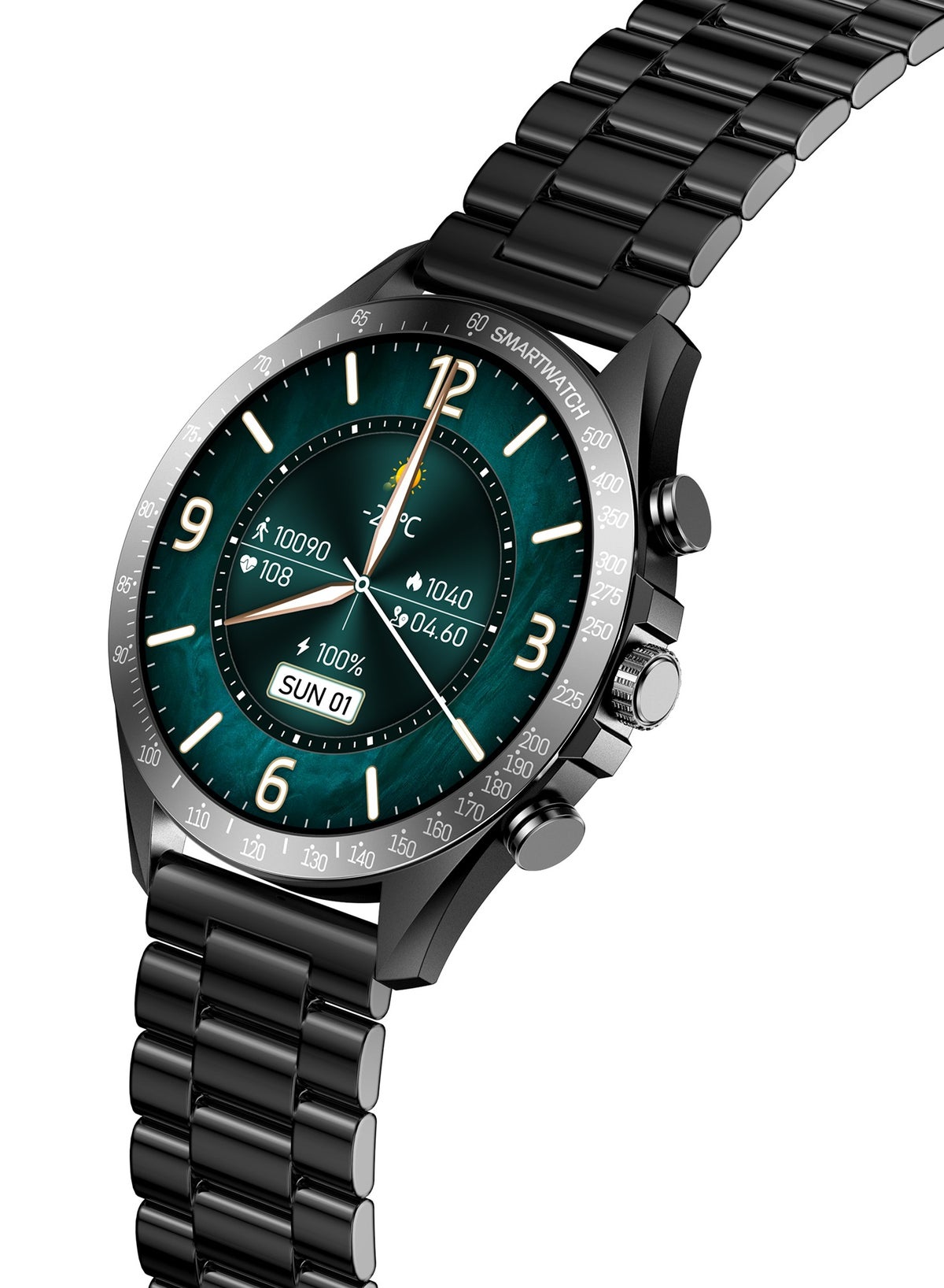 Cellairis ROYCE Smart Watch with BT Calling - Gun Metal | Best Price ...