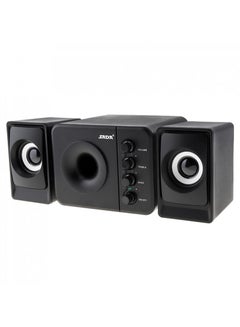 SADA Portable USB Wired Stereo Bass Subwoofer PC Speaker Black KSA ...