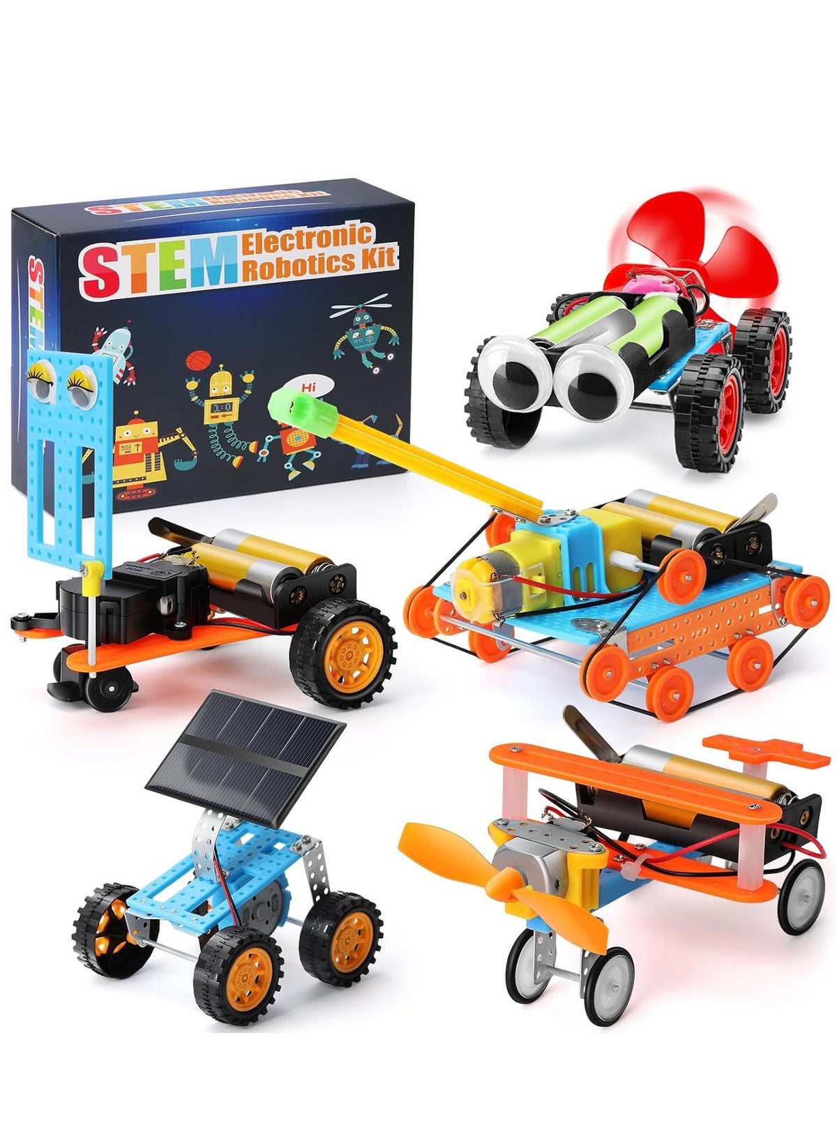 Necomi STEM Electronic Robotics Kits for Kids, STEM Toys Science ...