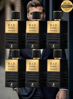 MAISON ALHAMBRA 6 Pieces Bad Homme EDP 100ML | Best Price KSA | Riyadh ...