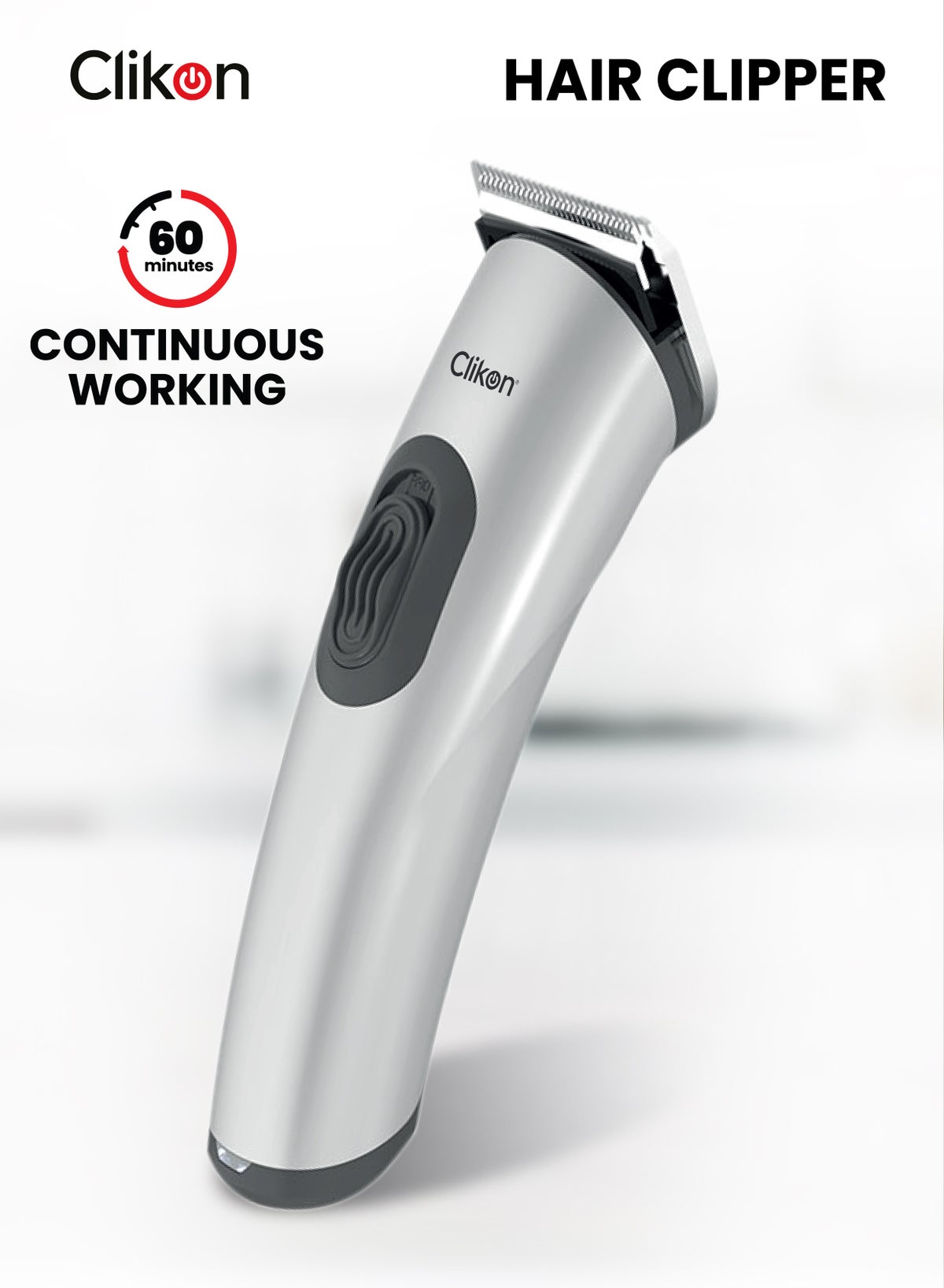 Clikon High Quality, IPX4 Hair Trimmer with Durable & sharp blades / 2 ...