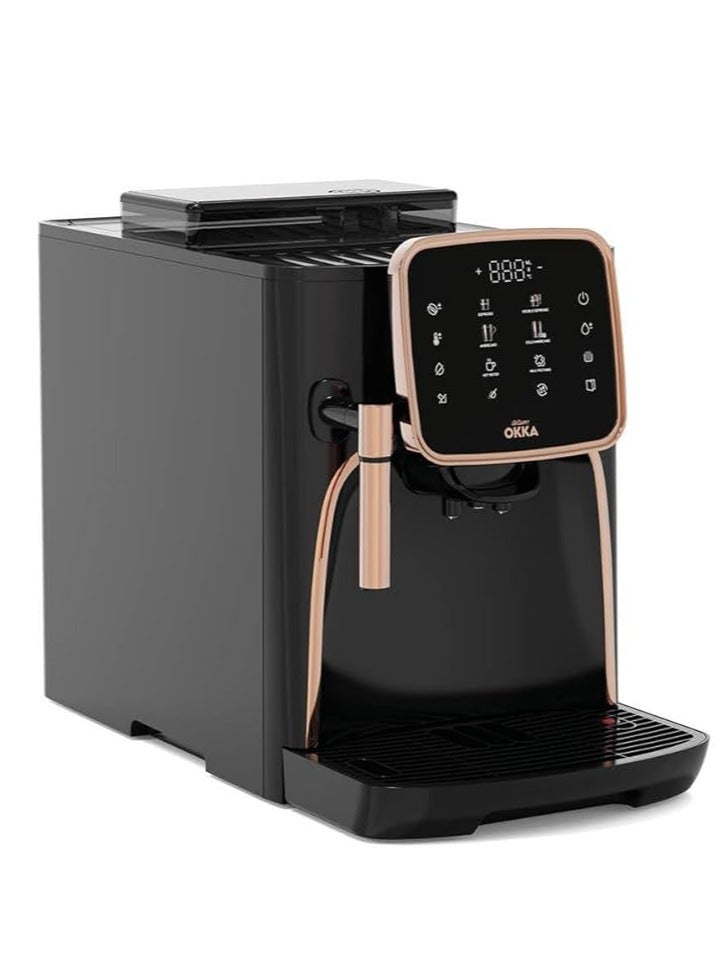 arzum okka Pro Fully Automatic Espresso Machine - OK0030-04 - Black ...