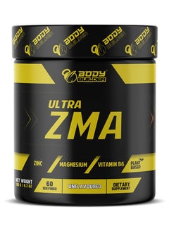 Body Builder Body Builder Ultra ZMA, Unflavored, 60 Servings KSA ...