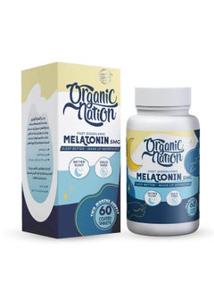 Organic Nation 60 Tablet Melatonin 5 Mg Fast DIssolving Egypt | Cairo, Giza