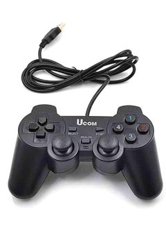 Ucom 2 Piece PC Dual Shock Joypad Wired Vibration Gaming Controller UAE ...