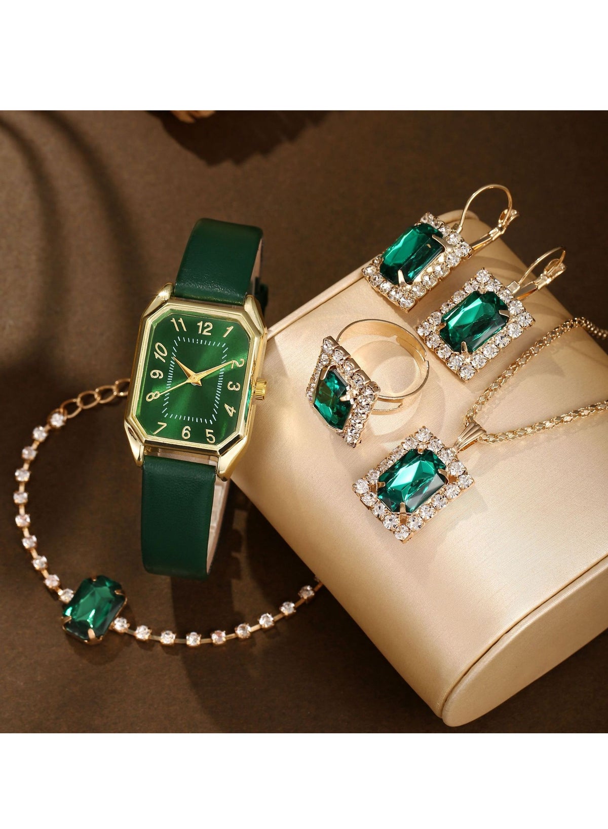 Generic Ladies Watch Fashionable Women Quartz Diamond Wristwatch ...