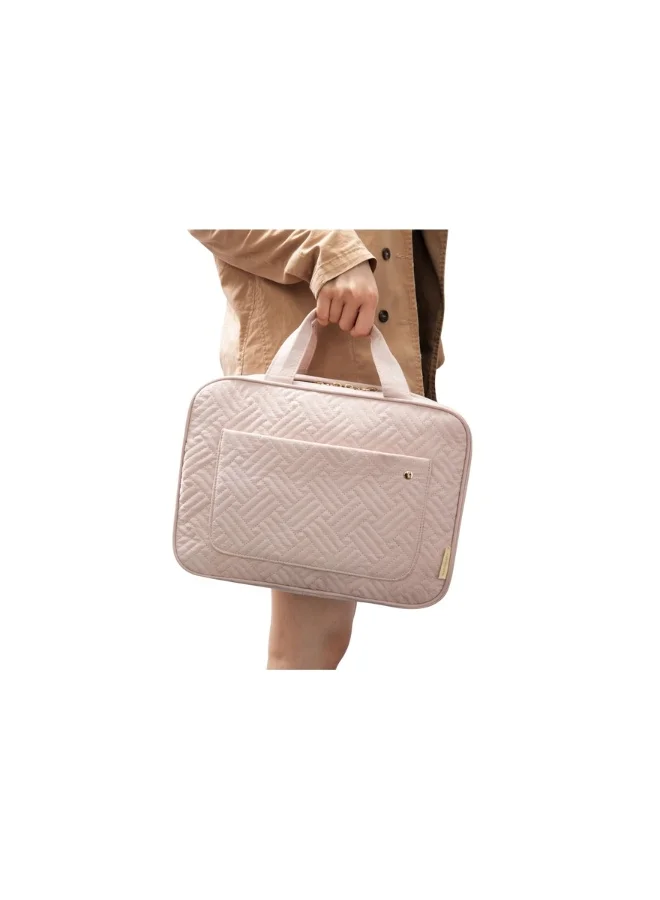 BAGSMART BAGSMART Light Pink The Space Saver Bonchemin Hanging Toiletry ...