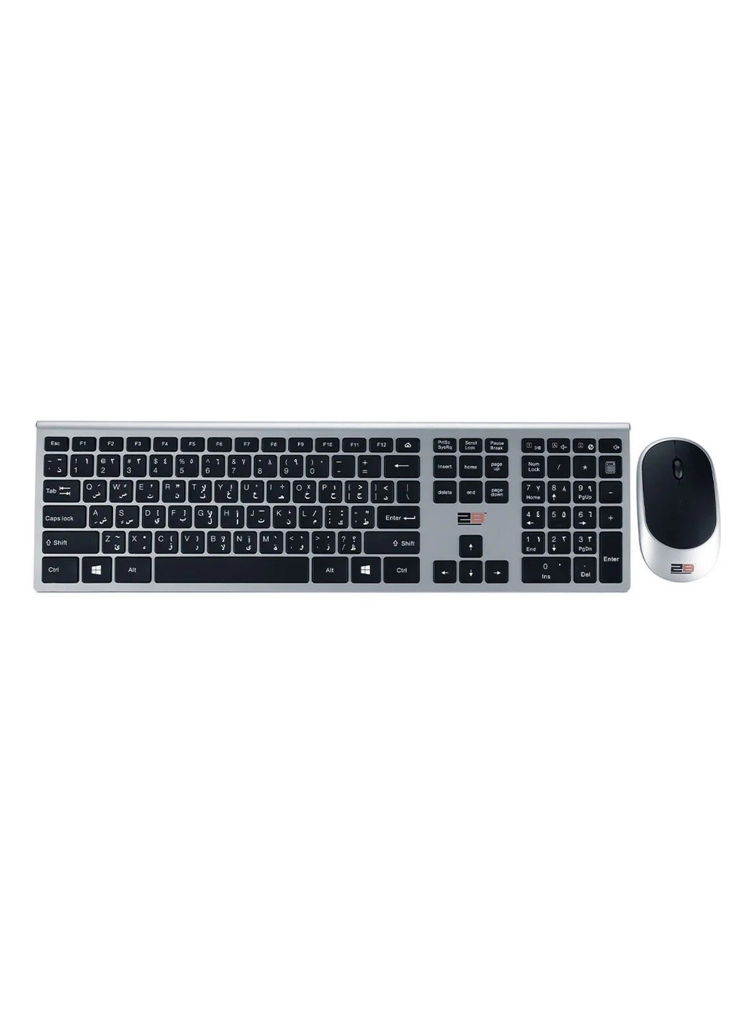 2B 2B (KB306) Business Series Wireless Keyboard and Mouse Combo - Dark ...