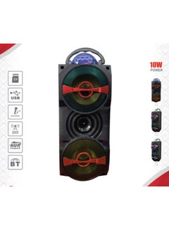 Generic Speaker Bluetooth, USB, memory, and AUX. It has a radio and LED ...