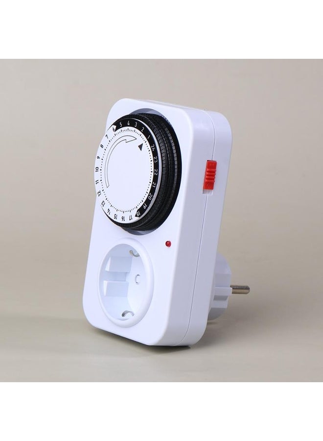Generic Eu Plug Timing Socket 24-Hours Cycle Mechanical Timer ...