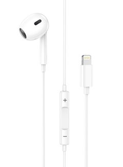 REBENUO MFI Certified Mono earphone with Mic and Lightning Connector ...