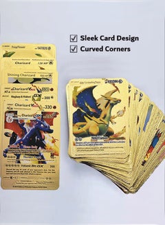 Rongfa Pokemon Cards Golden Foil Set (55 pcs), Pokemon Cards ...