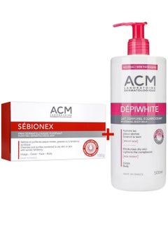 ACM Depiwhite Complete Care Set Depiwhite Milk Body Lotion 500ml and ...