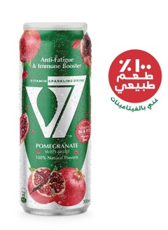V7 Vitamin Sparkling Drink 100% Natural Flavors - Pomegranate Egypt ...
