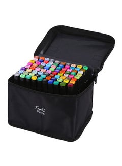 Touch 80-Piece Multicolour Color Twin Tips Double Head Marker Pen For ...